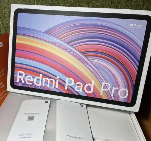 Коробка от Redmi Pad pro