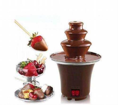 Шоколадный фонтан Chocolate Fondue Fountain Mini
