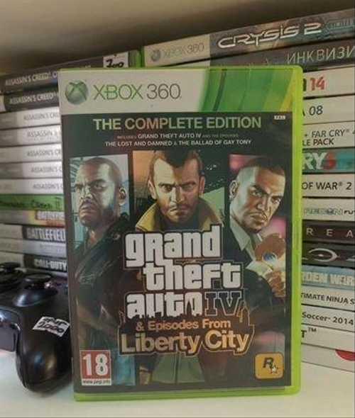 Gta 4 & Episodes from Liberty City Xbox 360
