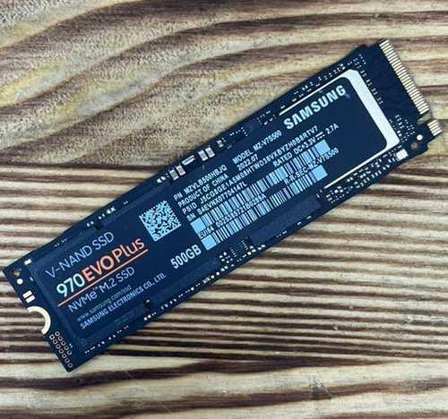 SSD Nvme Samsung 970 Evo 500Gb