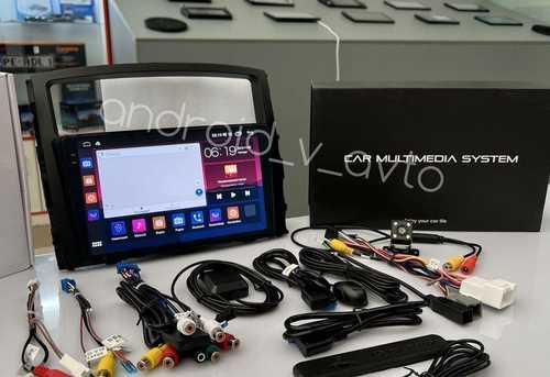 Магнитола Mekede 4/32GB, 2K qled, MMC Pajero 4