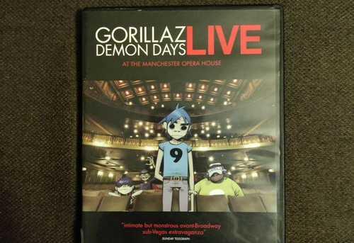 Gorillaz - Demon Days Live DVD (диск, регион 0)