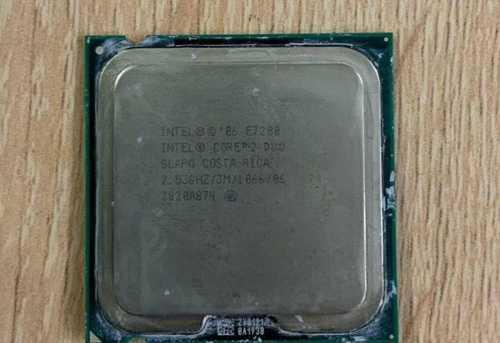Процессор intel core 2 duo e7200
