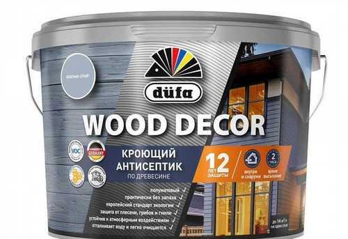 Антисептик Dufa Wood Decor пепельно-серый 9 л