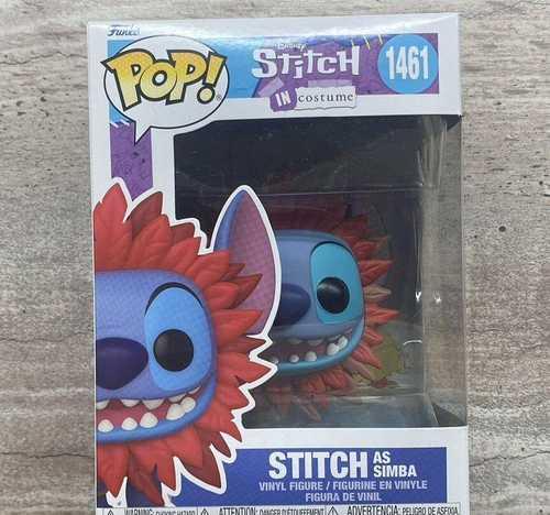 Funko Pop Stitch As Simba 1461 (Disney)