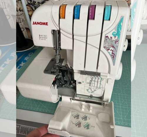 Оверлок janome бу