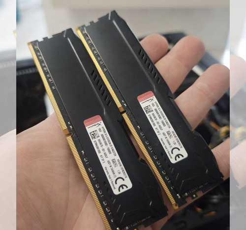 Оперативная память ddr4 hyperx fury 8gb