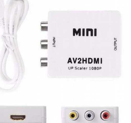 Переходник из тюльпанов в hdmi