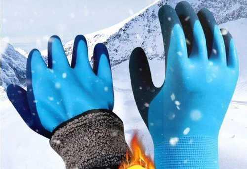 Утеплённые непромокаемые перчатки до -30С (11 р-р)
