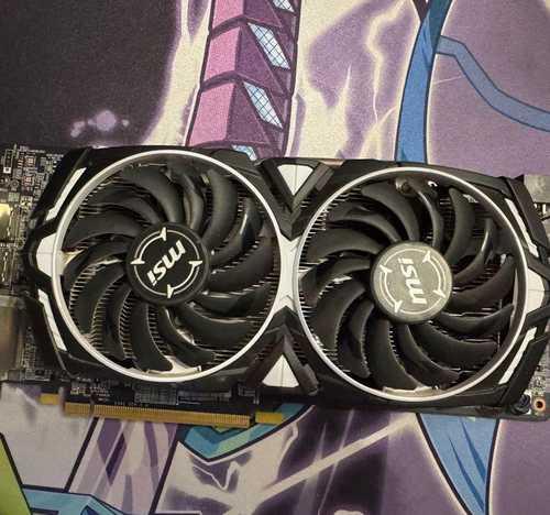 Видеокарта rx580 8gb msi