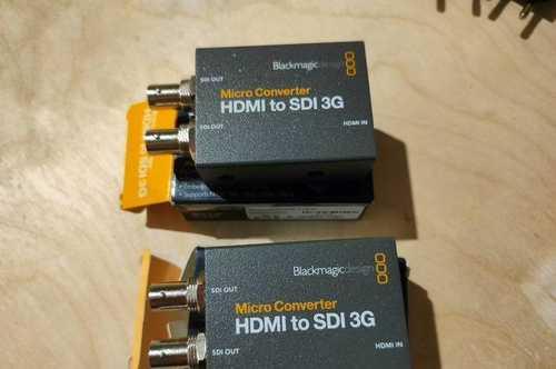 Blackmagic Micro Converter hdmi в SDI 3G