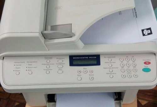 Мфу (принтер+сканер) Xerox+новый картридж