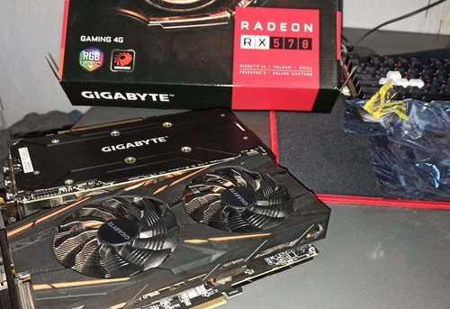 Видеокарта Gigabyte RX 570 4 gb