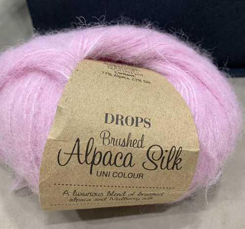 Пряжа Drops Brushed Alpaca Silk, цвет 12