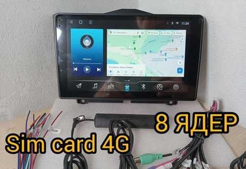 Магнитола 4/64 LADA Granta FL Android Car play Sim