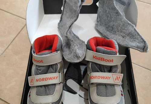 Лыжные ботинки nordway 31 размер