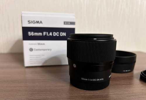 Sigmа аf 56mm f/1.4 DC DN Sony E