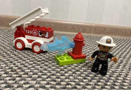 Lego duplo пожарная машина