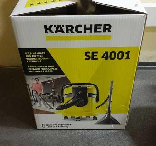 Моющий пылесос karcher se 4001