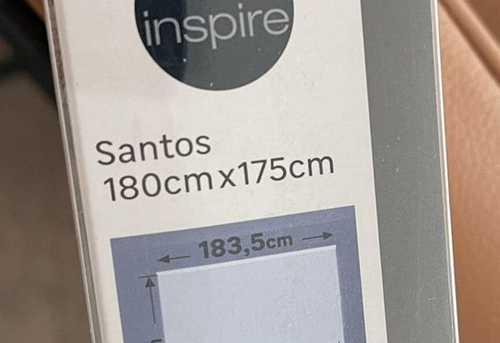 Штора Inspire Santos 180x175 см белая