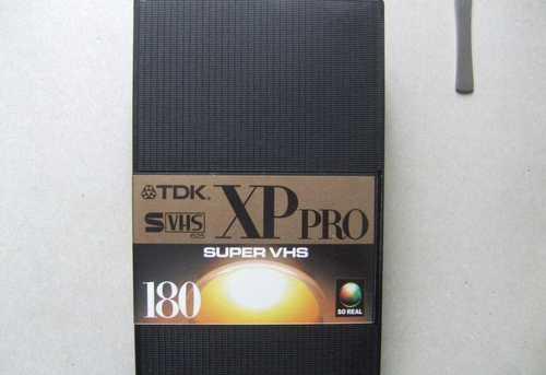 Видеокассеты S-VHS TDK XP Pro. SE-180