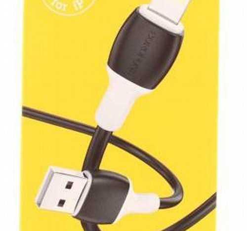 USB Кабель для Apple/iPhone borofone BX84, 2A, 1м. Черный