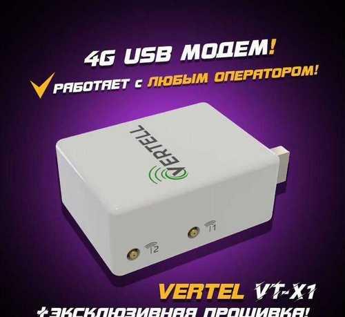 4G USB LTE Модем Vertell VT-X1 + Прошивка Smart