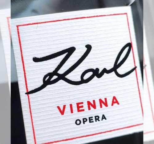 Karl Lagerfeld Karl Vienna Opera