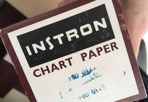 Бумага для самописца Instron
