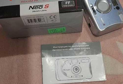 Пленочный фотоаппарат rekam Neo S