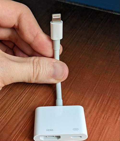 Адаптер Apple Lightning Digital AV Adapter (A1438)