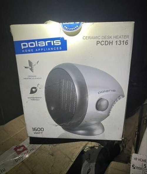 Керамический обогреватель Polaris 1600W новый