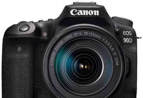 Canon EOS 90D kit 18-55 новый