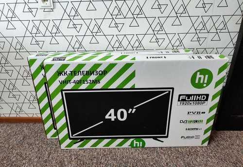 Телевизор 40" 102см Hi vhit-40F152MS Новые