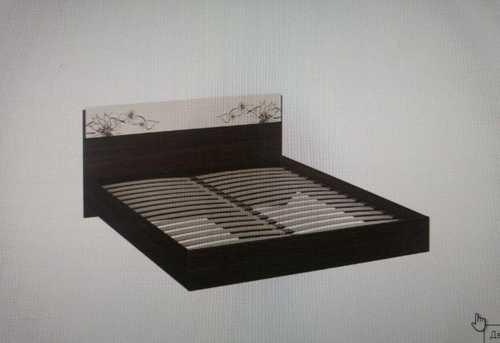 Кровать двухспальная 140 200 бу без матраса