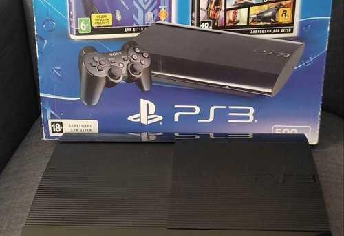 Sony PS3 super slim 500г