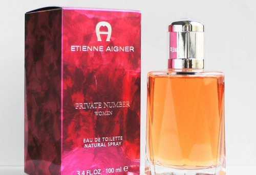 Etienne Aigner Private Number Women edt 100 мл