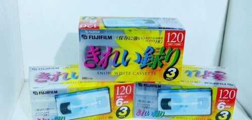 Видеокассеты VHS Fujifilm Super HG 120 Япония