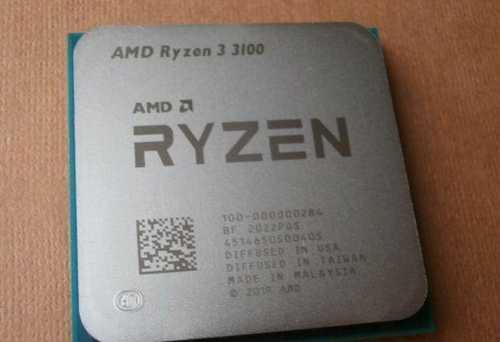 Процессор 8 потоков sAM4 amd Ryzen3-3100