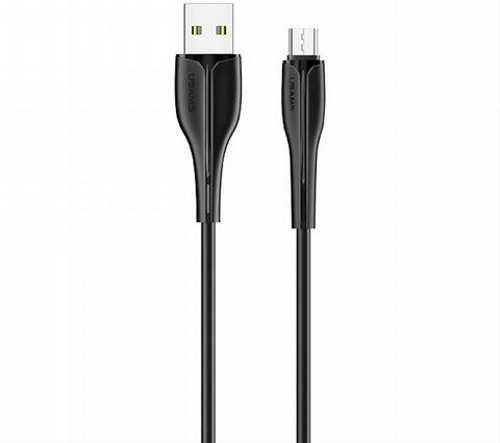 Кабель USB-microusb 1m черный Usams U38 #318974