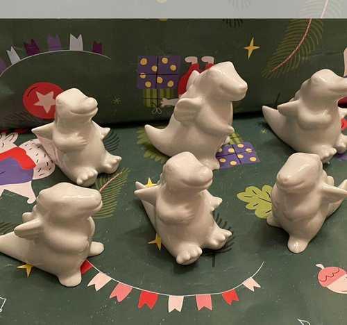 Скульптуры из фарфора Дракоши