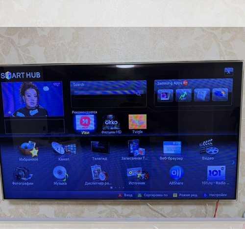 Телевизор samsung SMART tv UE55D7000lsxru