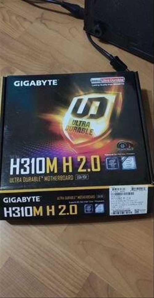 Материнская плата gigabyte h310m h 2.0