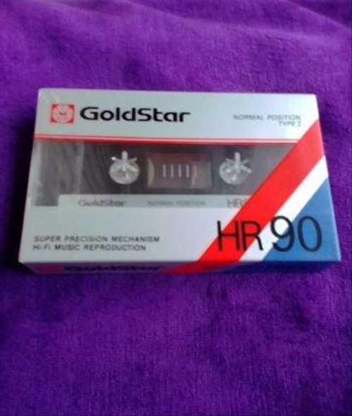 Аудиокассета новая GoldStar HR90