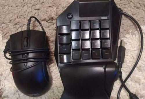 Игровая клавиатура и мышь для PS 4