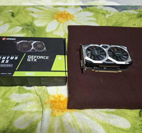 Видеокарта Geforce 1650 MSI