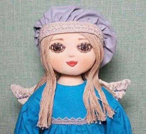 Текстильная Кукла Ангел чистых озёр - Капелька
