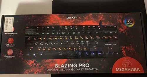 Игровая клавиатура Dexp Blazing Pro механика