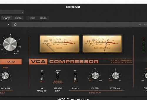 VCA compressor. Softube. Лицензия