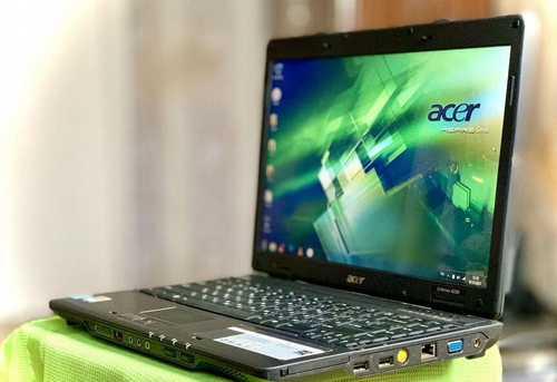 Добротный Acer 14”/SSD/2 ядра/3Гб хор. состояние